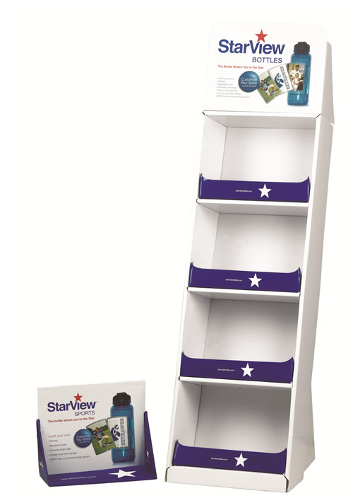 cardboard display box counter display can pdq display box